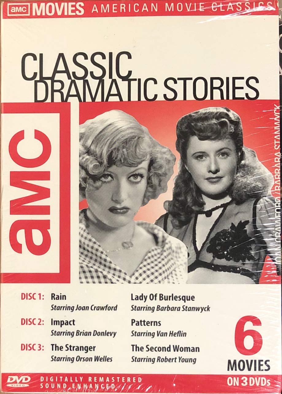 Amazon.com: AMC Classic Dramatic Stories 6 Movies on 3 DVDs : Movies & TV