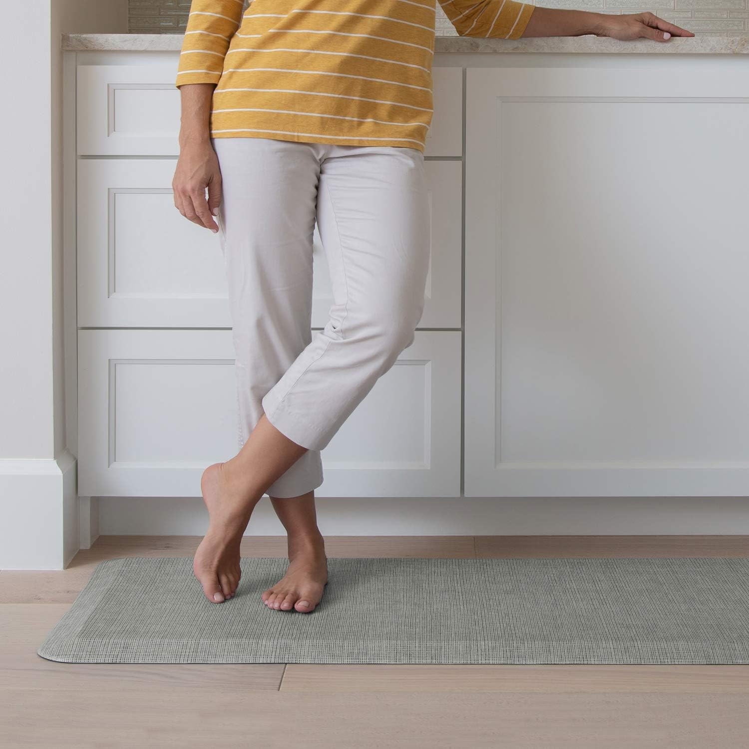 Amazon.com: Rugshop Kitchen Mat Transitional Anti Fatigue Cushioned ...