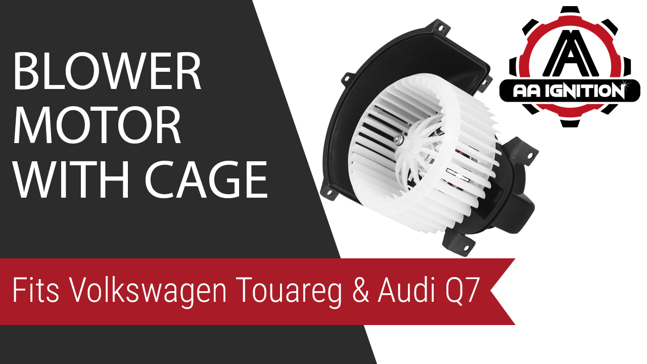 Watch Blower Motor With Cage - Fits Volkswagen Touareg & Audi Q7 on ...