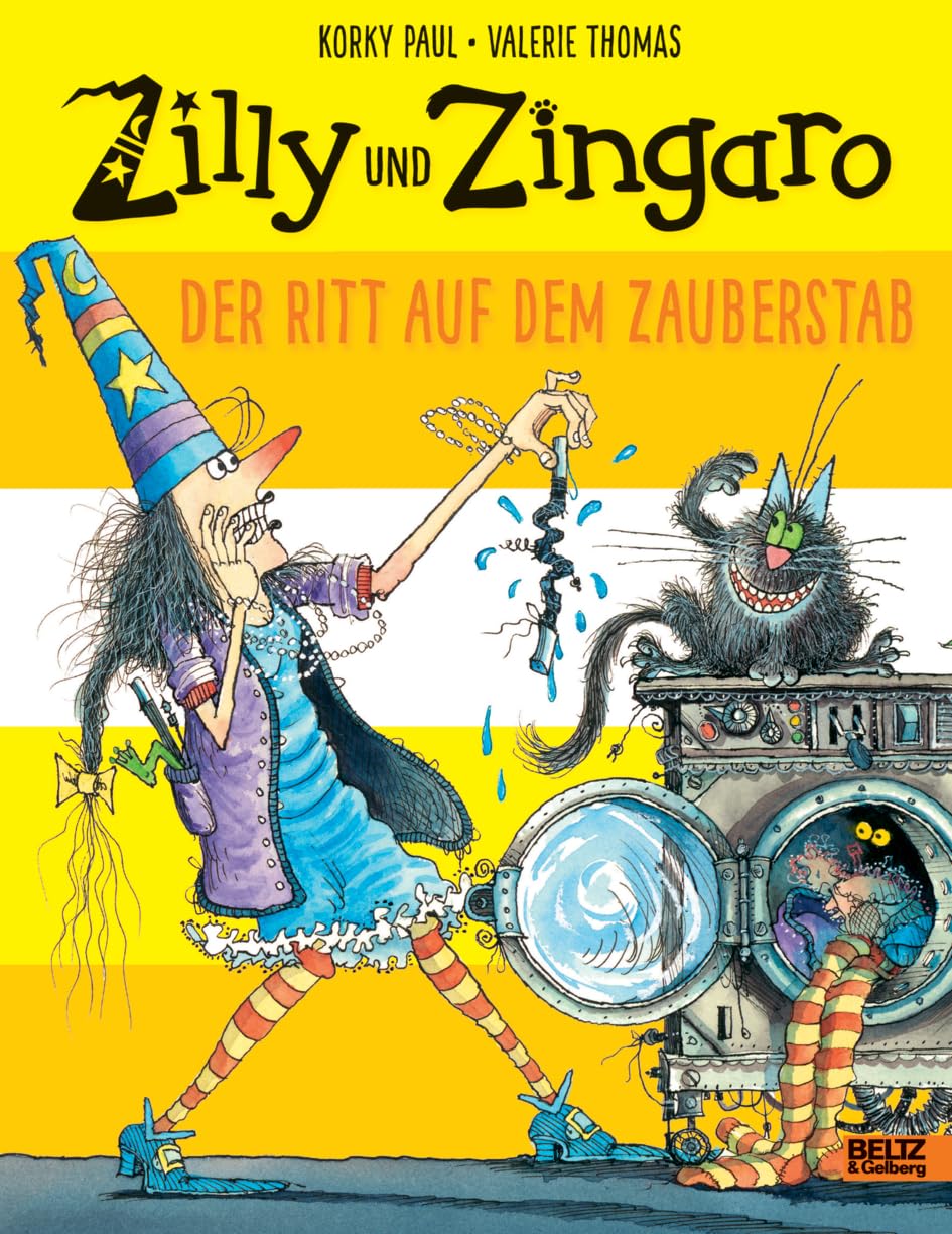 Zilly und Zingaro. Der Ritt auf dem Zauberstab: Vierfarbiges Bilderbuch ...
