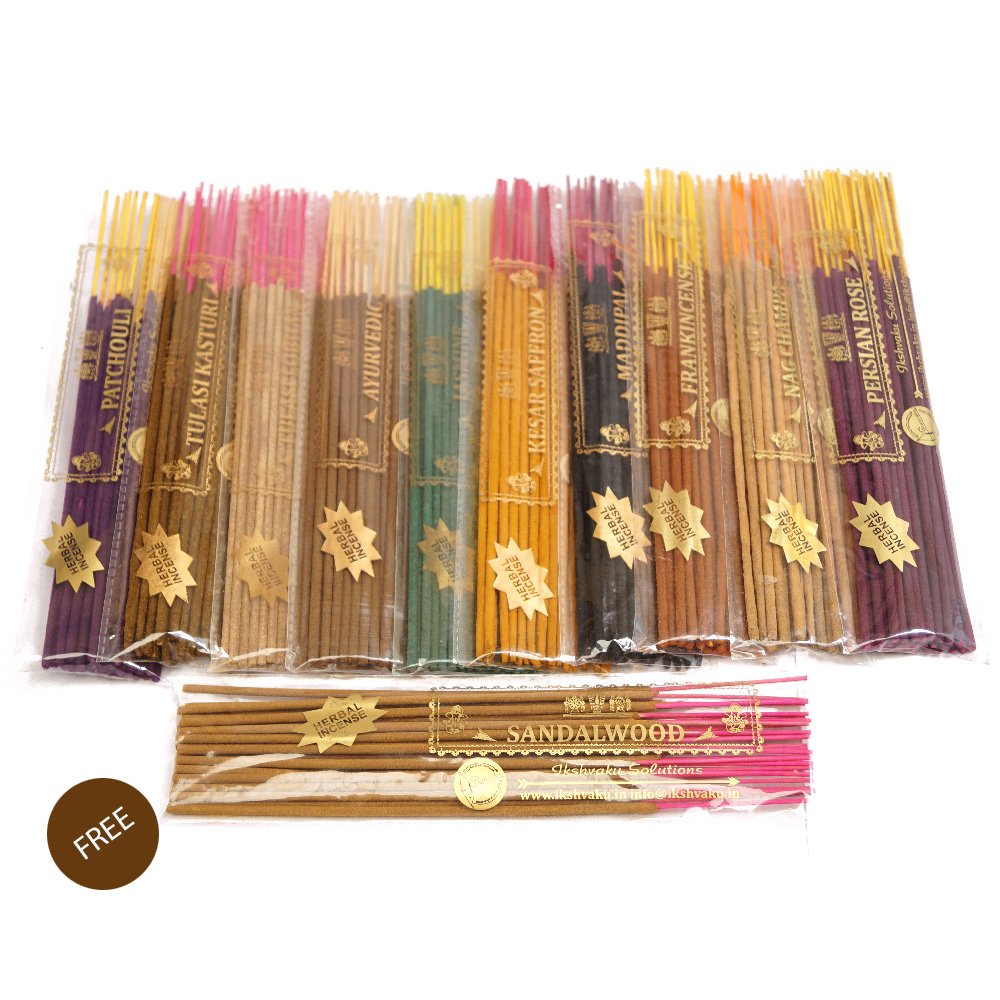 Buy Ikshvaku al Incense | Free Sandalwood Variety Pack in al Treat ...