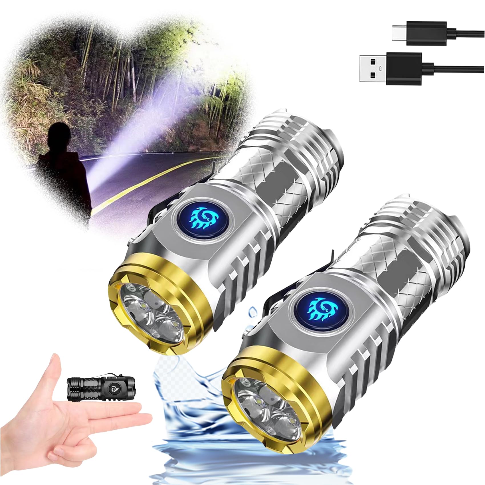 Monster Rechargeable Led Replacement Parts P50 Little Monster 10000
