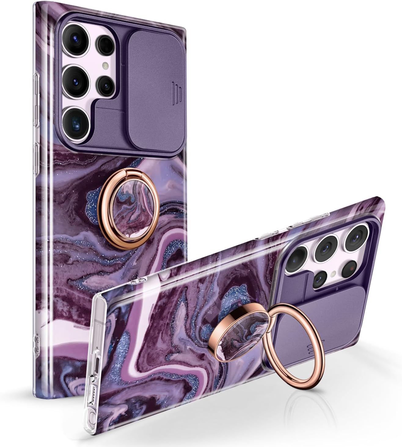 Amazon.com: GVIEWIN Bundle - Compatible with Samsung Galaxy S24 Ultra ...
