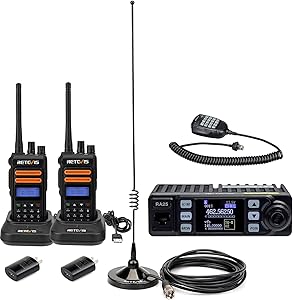 Amazon.com: Retevis GMRS Radio Communication Solutions,RA25 Mobile ...