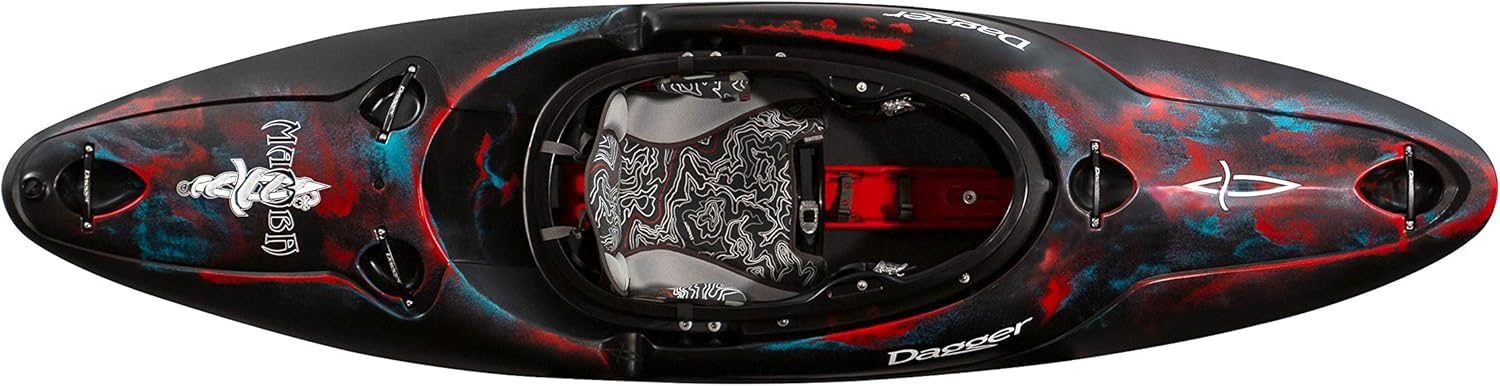 Amazon.com : Dagger Mamba 8.6 | Sit Inside Whitewater Kayak | Creeker ...