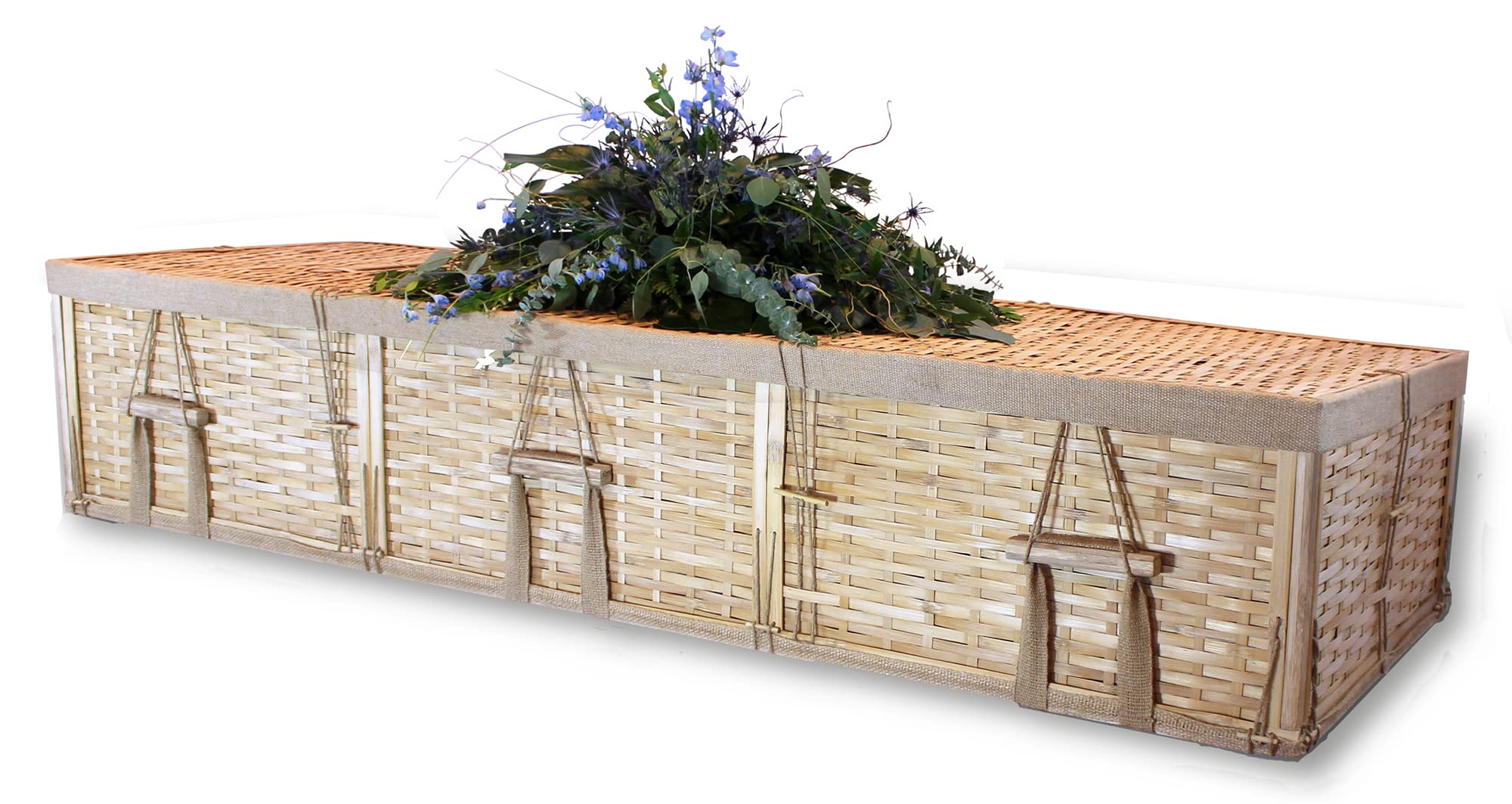Amazon.com: PASSAGES 4-Point Bamboo Casket - A Sleek, Handcrafted ...