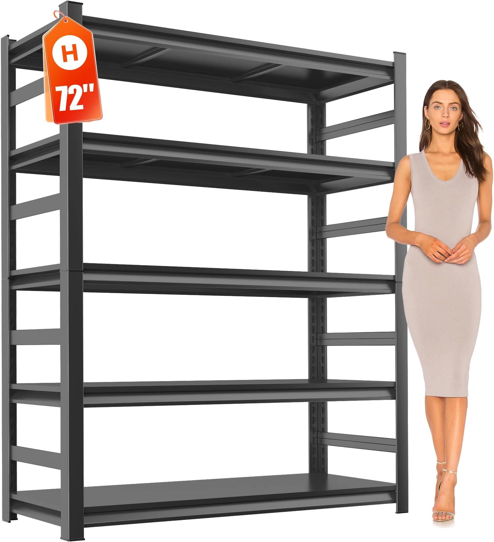 Amazon.com: Amazon Basics 4-Shelf Adjustable Heavy Duty Steel Wire Rack ...