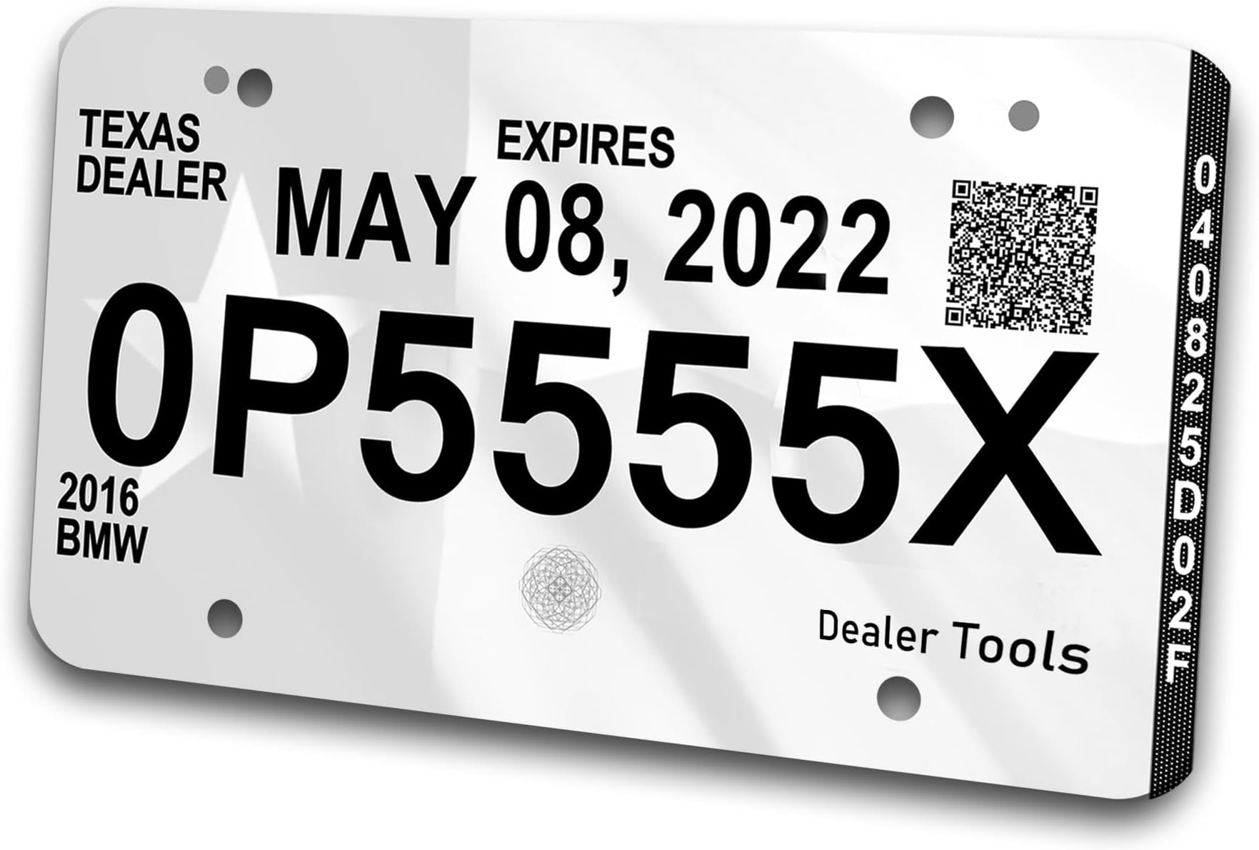 Amazon.com: Temporary License Plates PVC Paper Sheet Tags, Waterproof ...