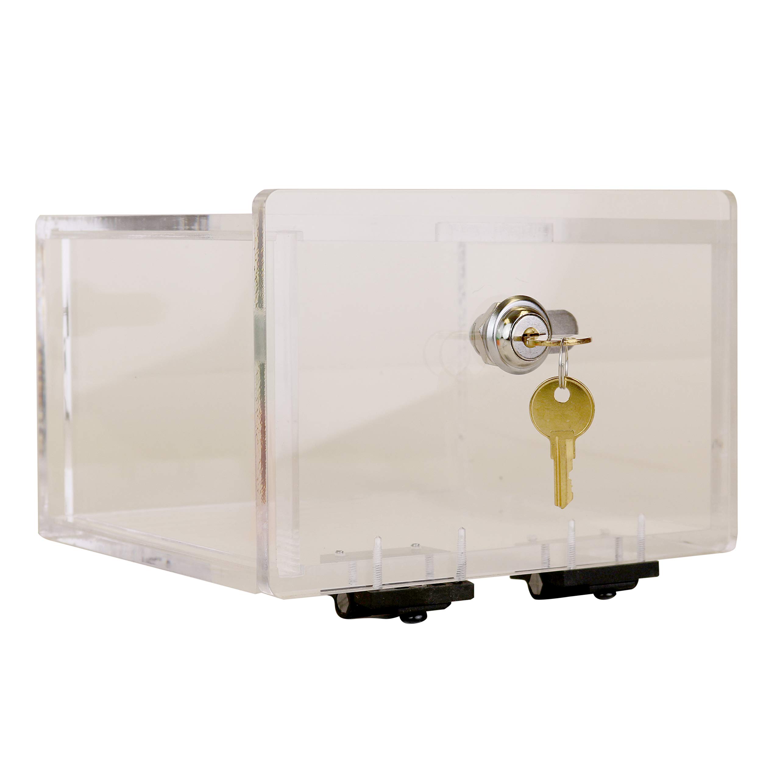 Beta RackBox with Built-in Key Lock and Two 4-Way Flipper Racks, 3/8 ...