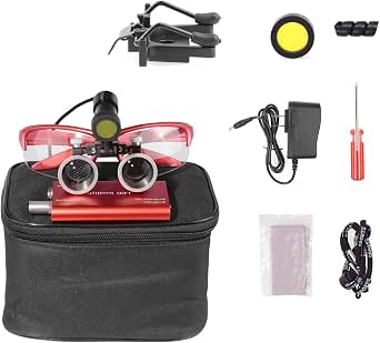 Amazon.com: ORILAO 5W Adjustable LED Headlight with Loupes 3.5X ...