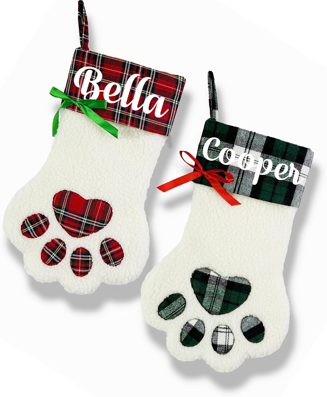 Amazon.com: Funny DIY Personalized Christmas Stockings for Dog, Custom ...