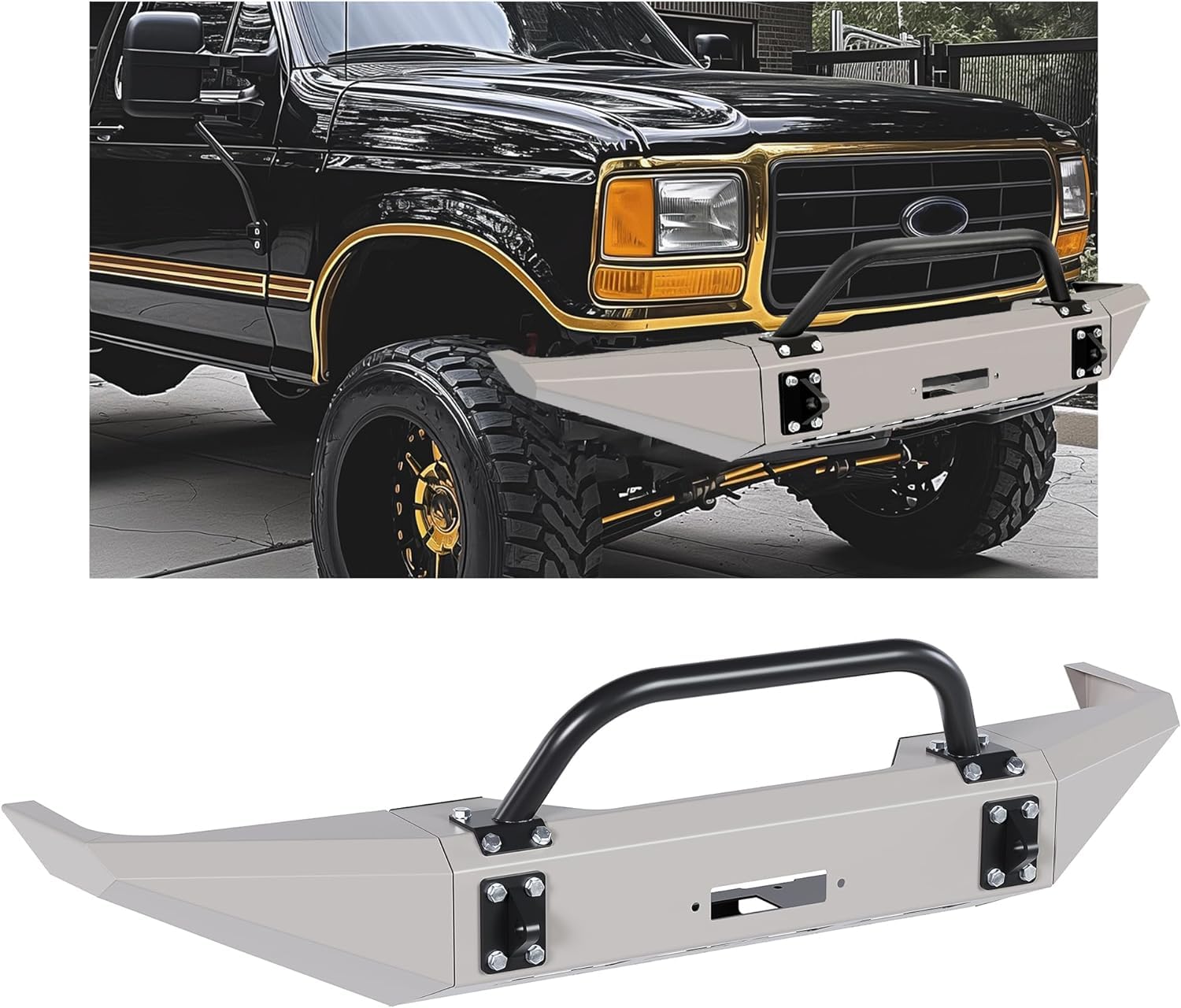 1996 Ford Bronco Bumpers 1992 1996 Ford Bronco F150 F250 Bronco