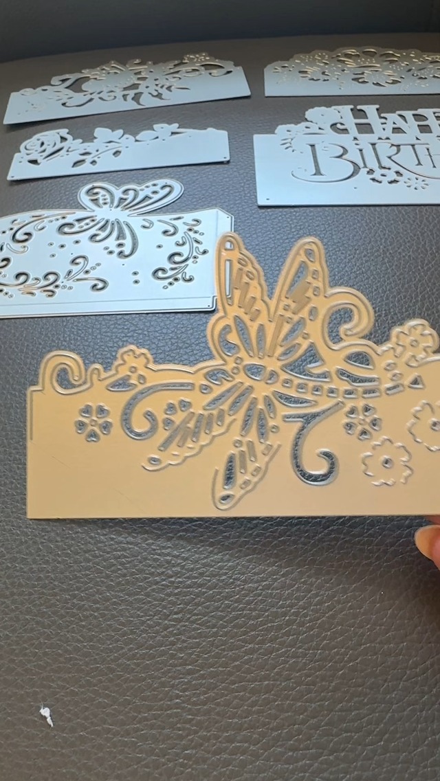 Watch Check out these metal die cut stencils! So pretty! on Amazon Live