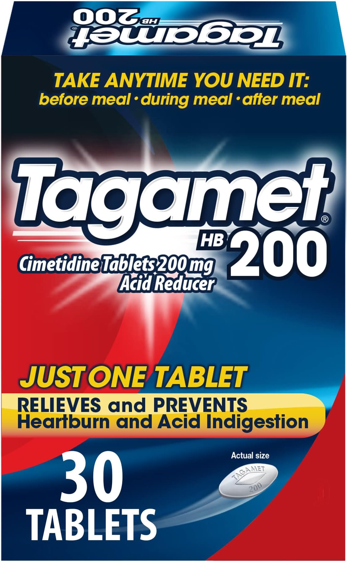 Amazon.com: Tagamet HB 200mg, 6 Tablets (Pack of 3) : Health & Household
