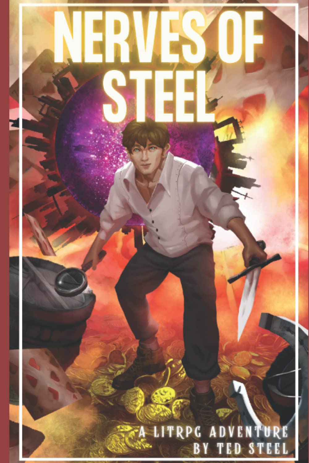 Amazon.com: Nerves of Steel: A LitRPG Adventure (Ted Steel Book 1 ...