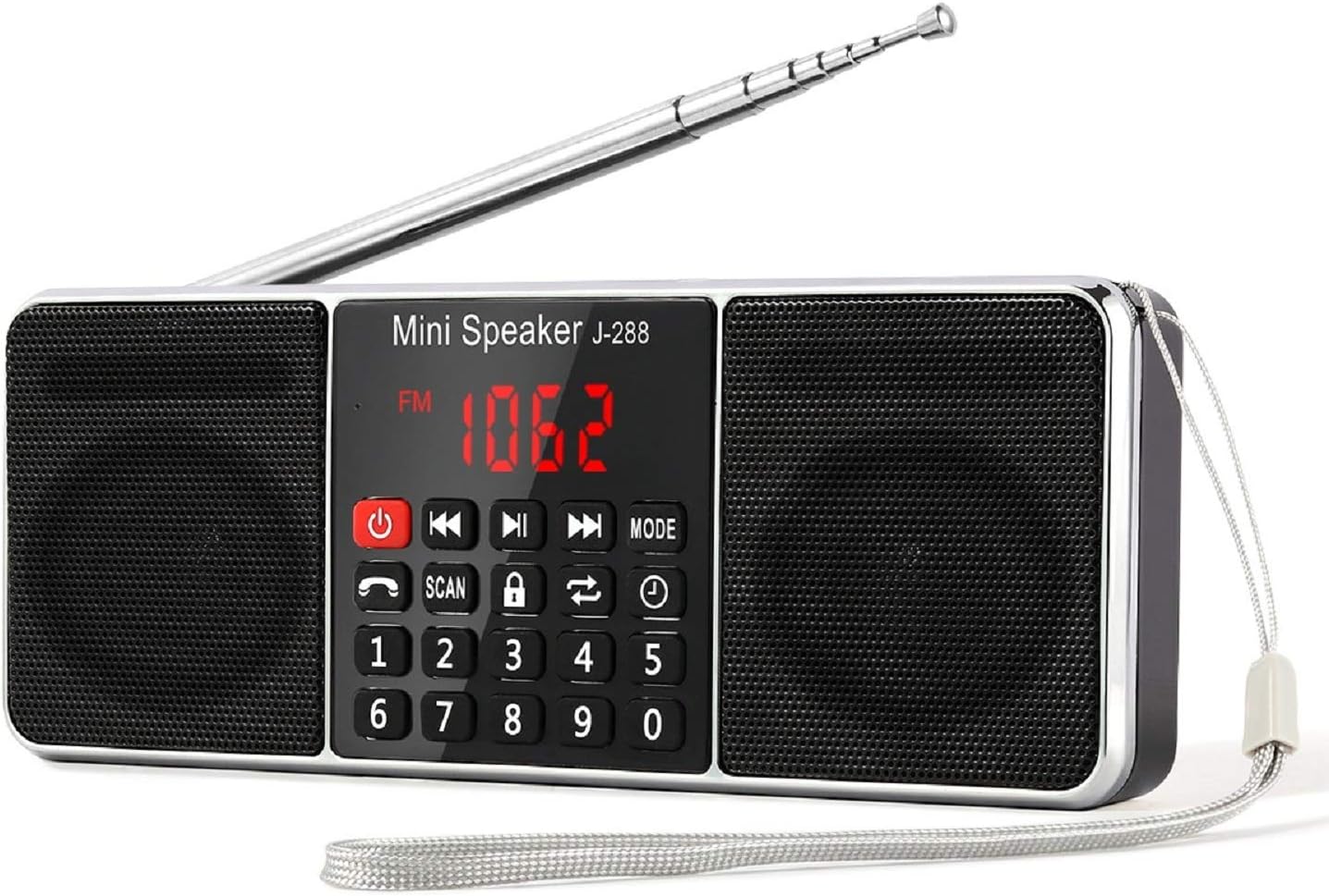 Amazon.com: Mfine Portable Mini USB FM Radio Speaker Music Player Micro ...
