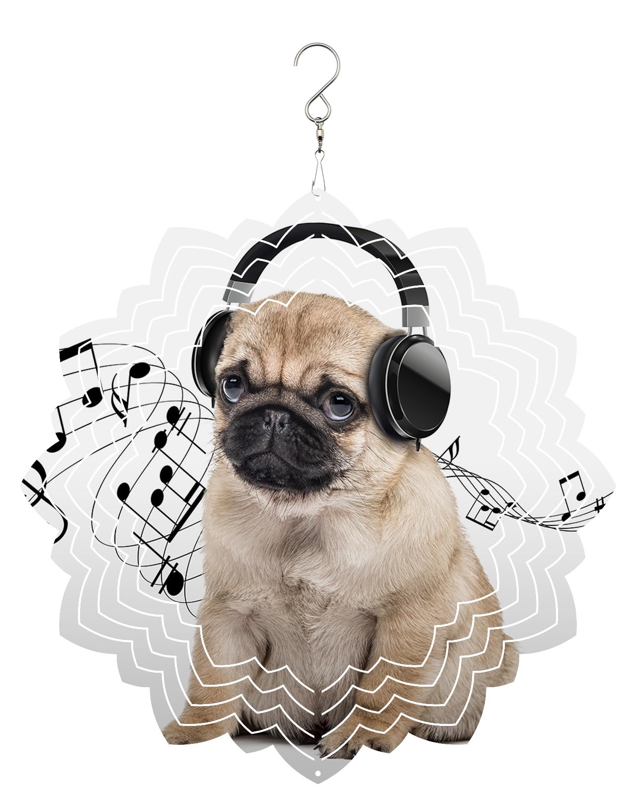 Dog With Earphones