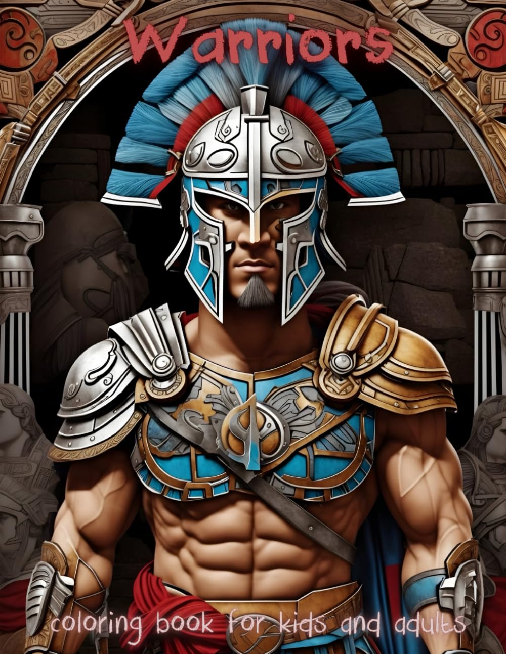 Amazon.com: Warriors Coloring Book: 50 Illustrations For Kids Ages 8-12 ...