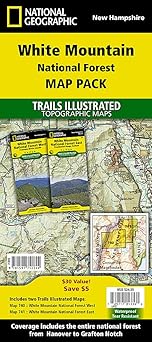 White Mountain National Forest [Map Pack Bundle] (National Geographic ...