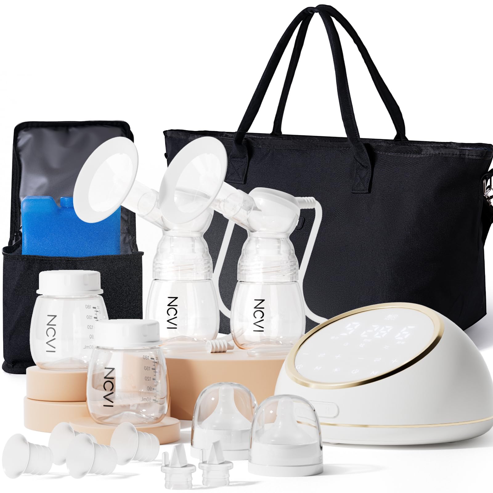 Snapklik.com : NCVI Electric Breast Pump F1, VibesFlow Micro-Vibration