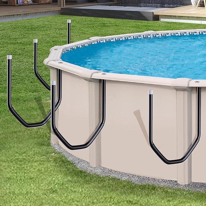 Amazon.com : Solar Cover Holder for Above Ground Pool, 5 PCS Pool Solar ...