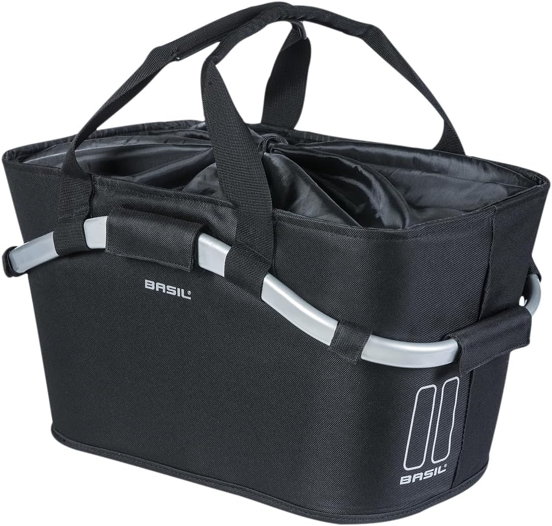 Basil Classic Carry All Rear Basket, Black, 22 Litre : Amazon.ca ...