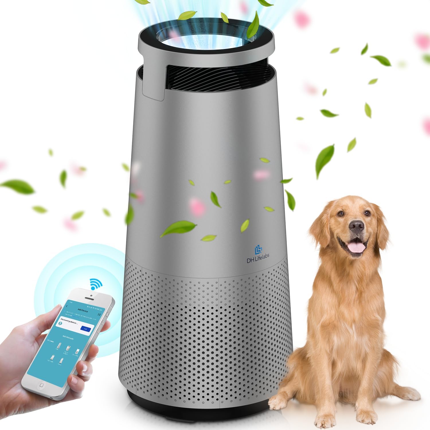 Amazon.com: Air Purifier for Home Allergies & Pets | 4-in-1 H13 True ...