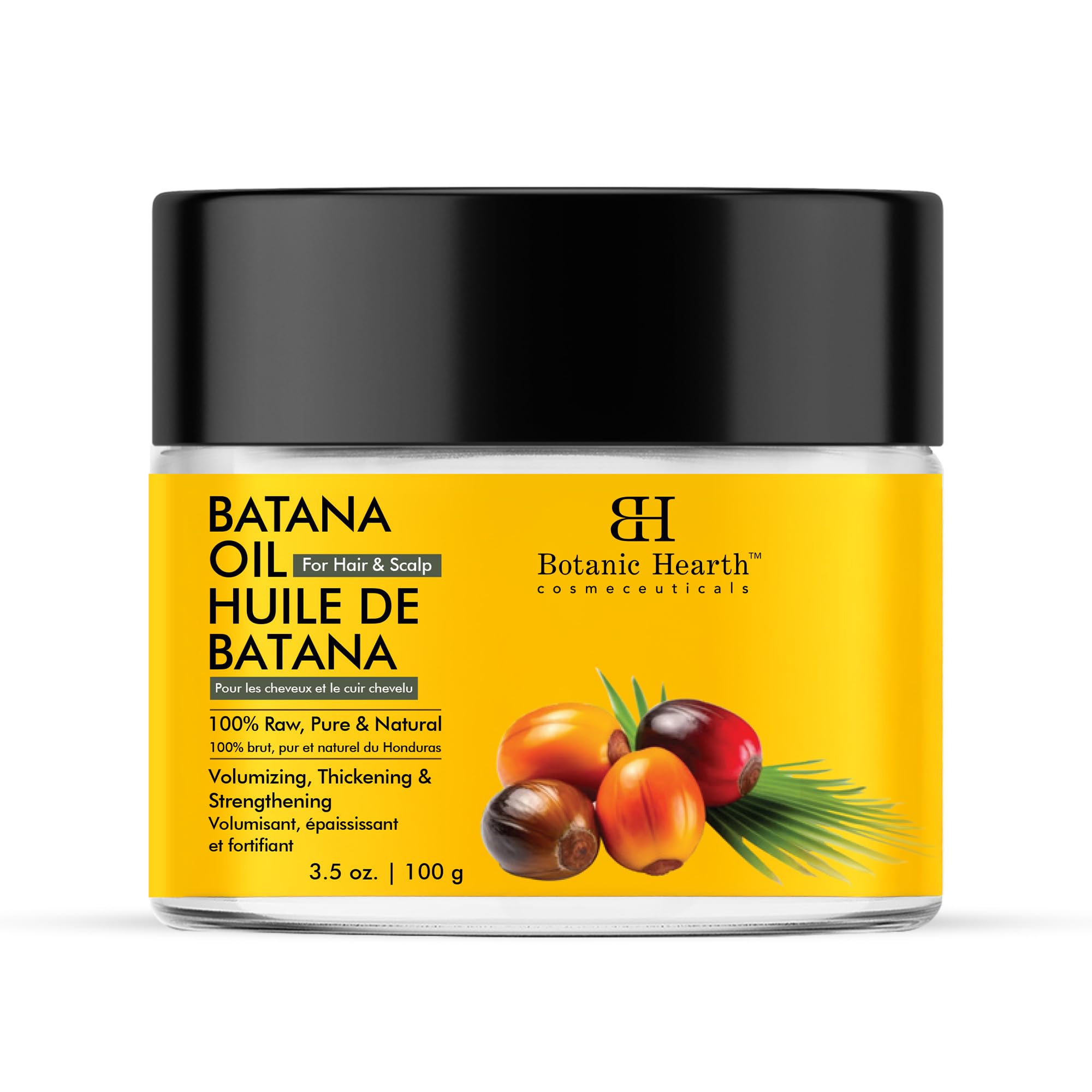 Amazon.com: Botanic Hearth Batana Oil for Hair Growth - Batana Butter ...