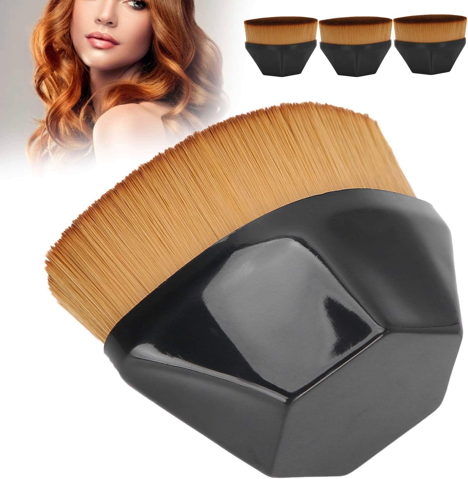 Amazon.com: 2 Pieces Foundation Brushes, 2 Pieces Set of Makeup Sponges ...