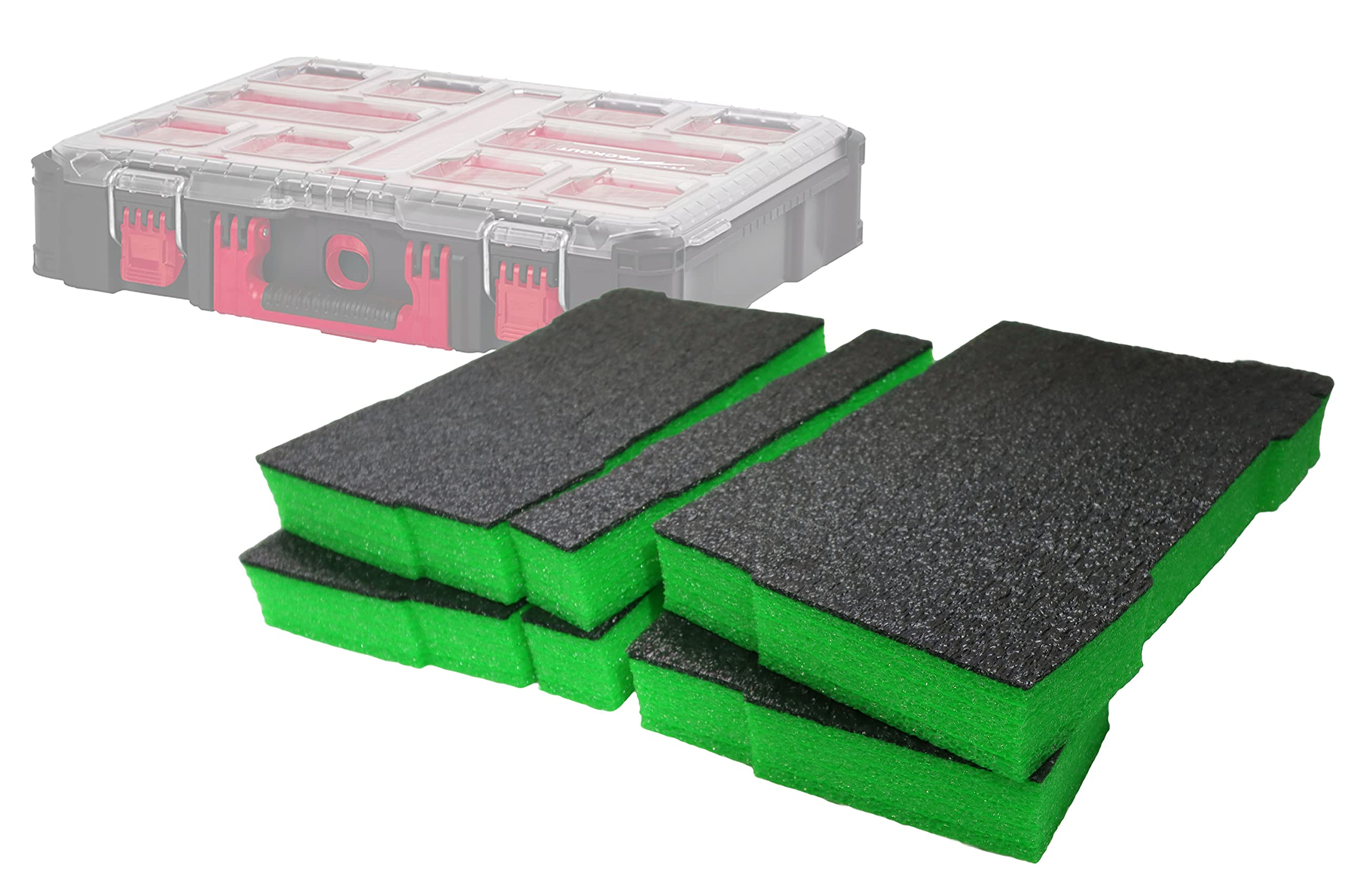 Shadow Foam Packout Compact Organiser Inserts Perfect Fit For Milwaukee ...