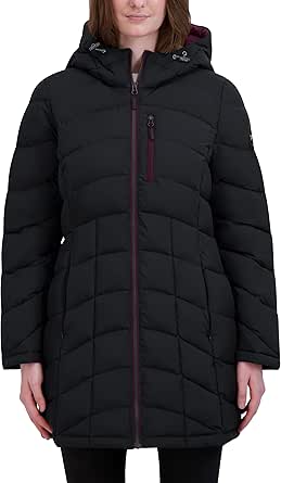 HFX Women's Stretch Shell Water Resistant Jacket at Amazon Women's ...