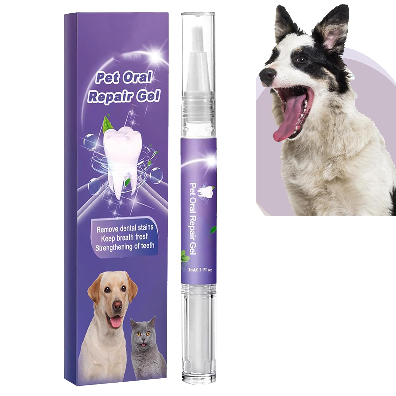 KOAHDE Pet Oral Cleaning Gel,Pet Oral Repair Gel,Pet Oral Restoration ...