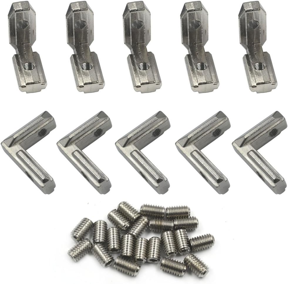 Amazon.com: L Joint & Screws, Mergorun 3030 Series T Slot L Shape 90 ...