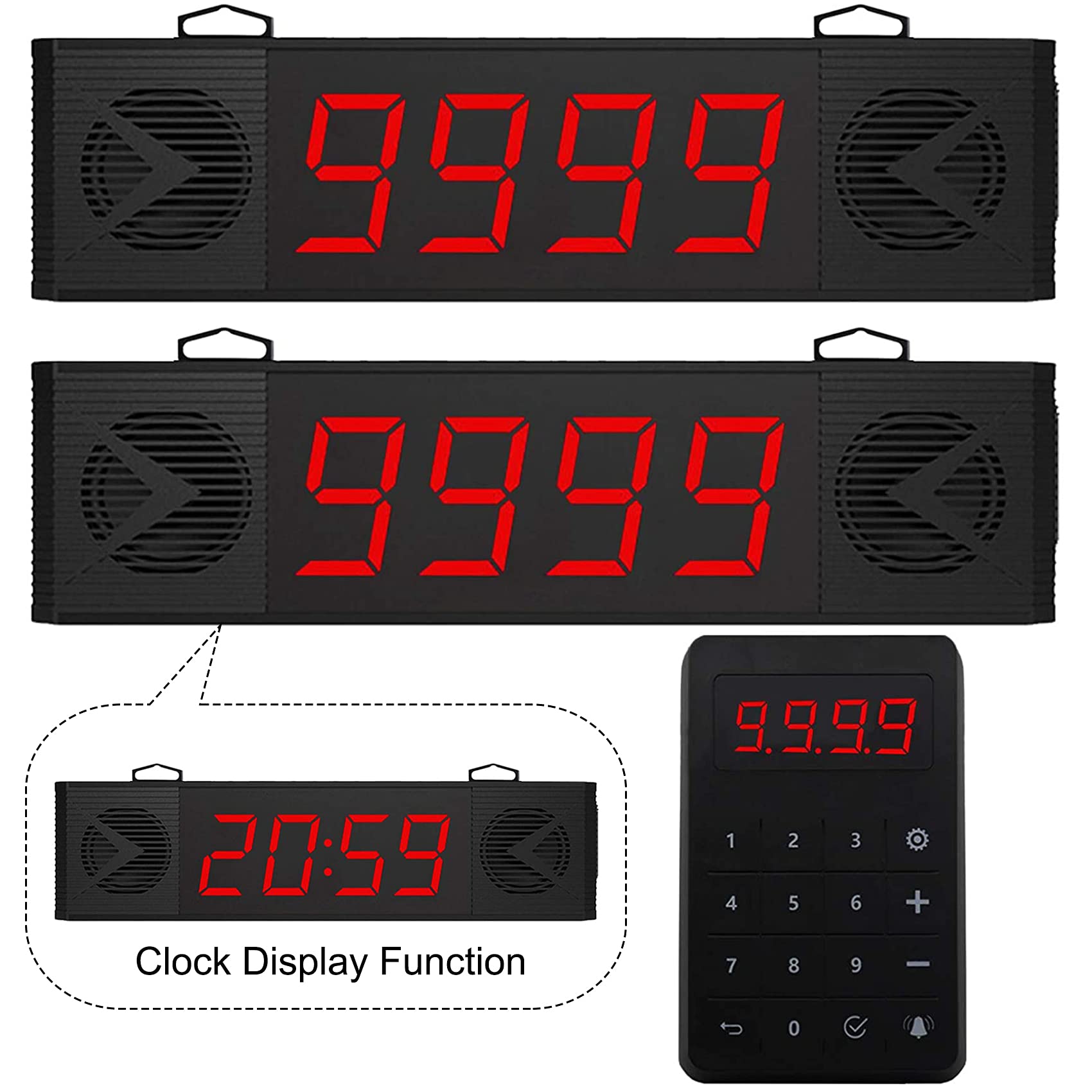 Buy ChunHee 4 Digitals Queue Management Calling System-Take A Number ...