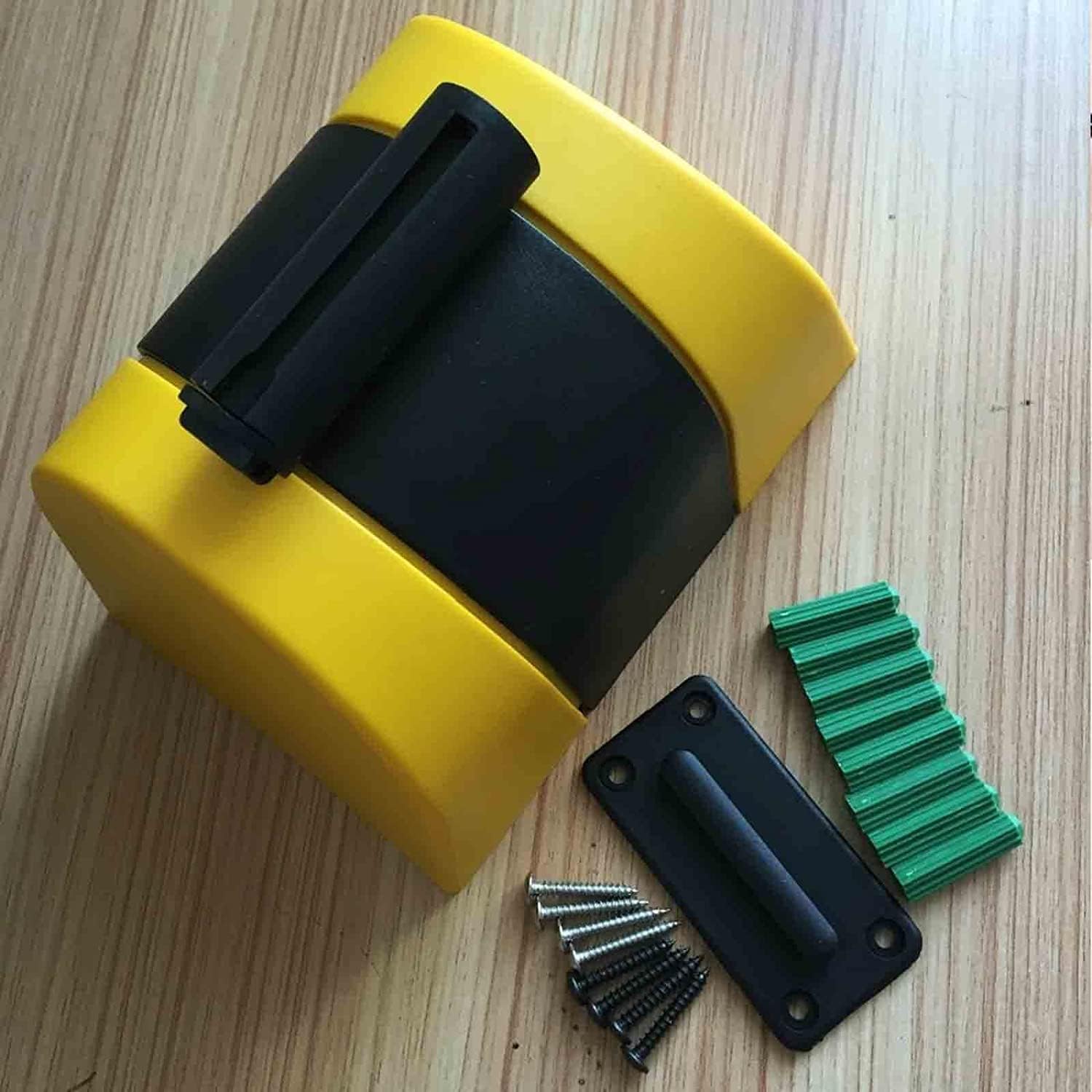 MoreiH Barrier Belt, 2/3/5/10M Retractable Queue Belt, Wall Mount Queue ...