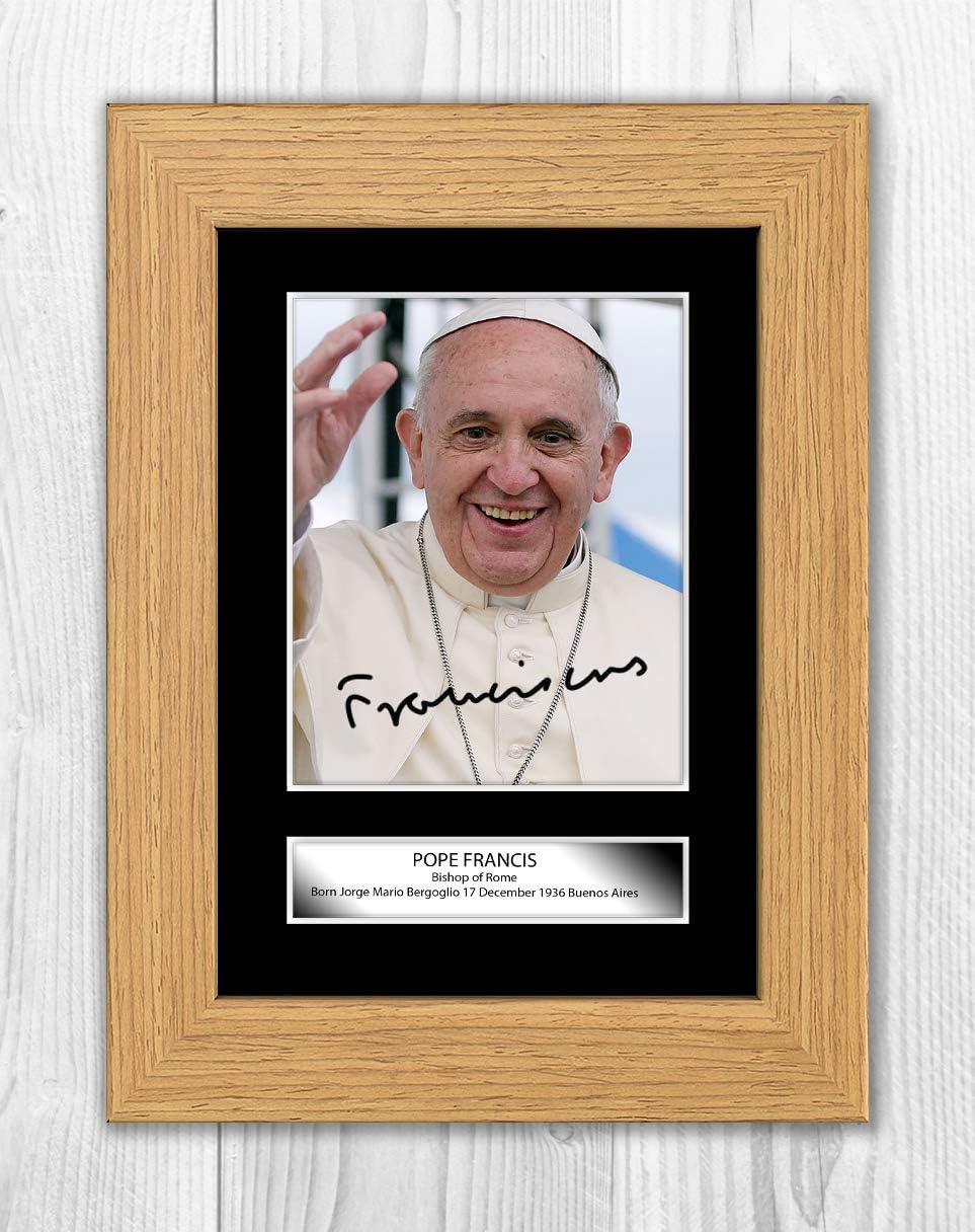 Amazon.com: Good With Wood Yorkshire His Holiness Pope Francis Bishop ...