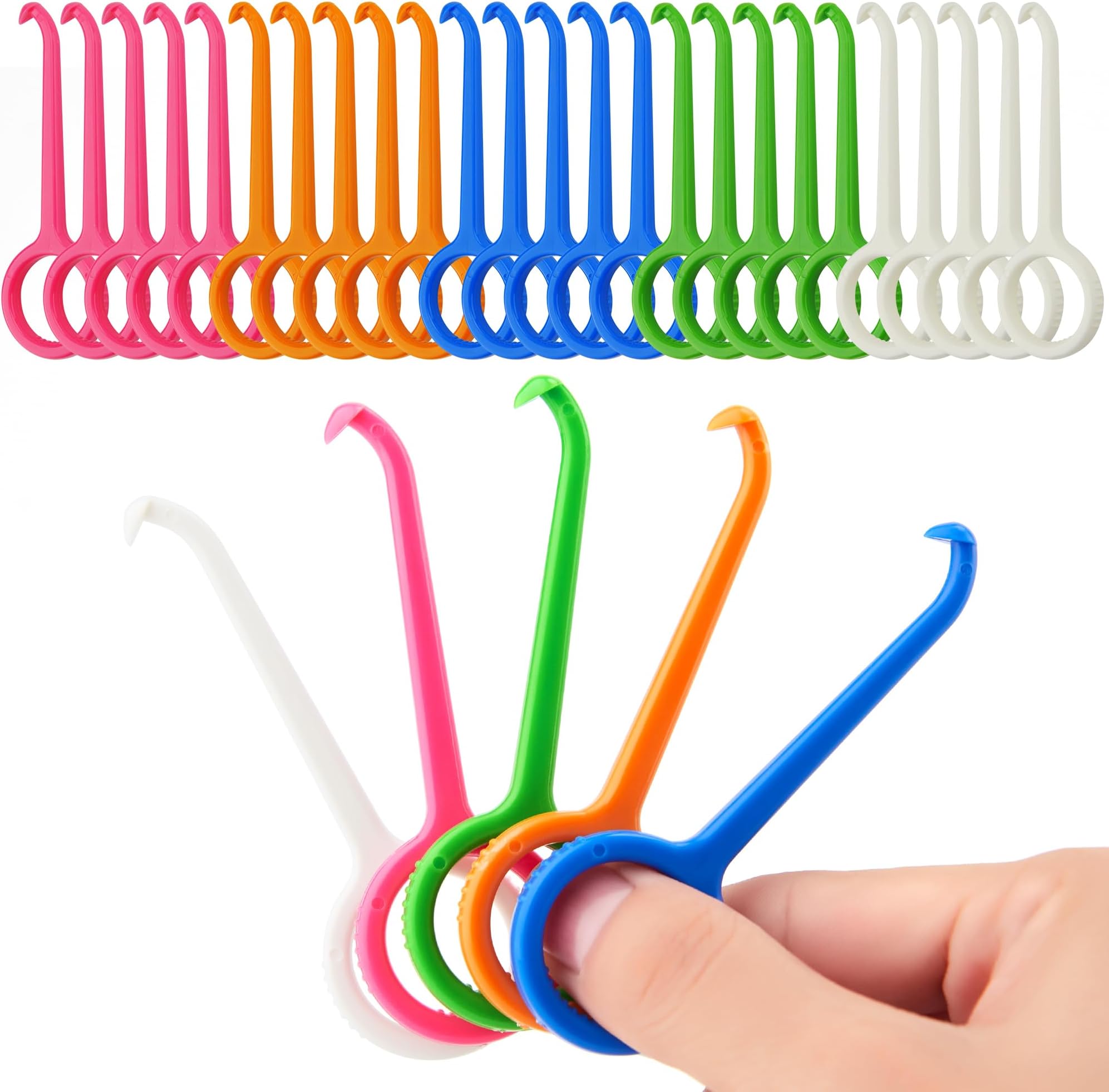 Amazon.com : DLENP 25PCS Aligner Remover Tool, 5 Colors Clear Aligner ...