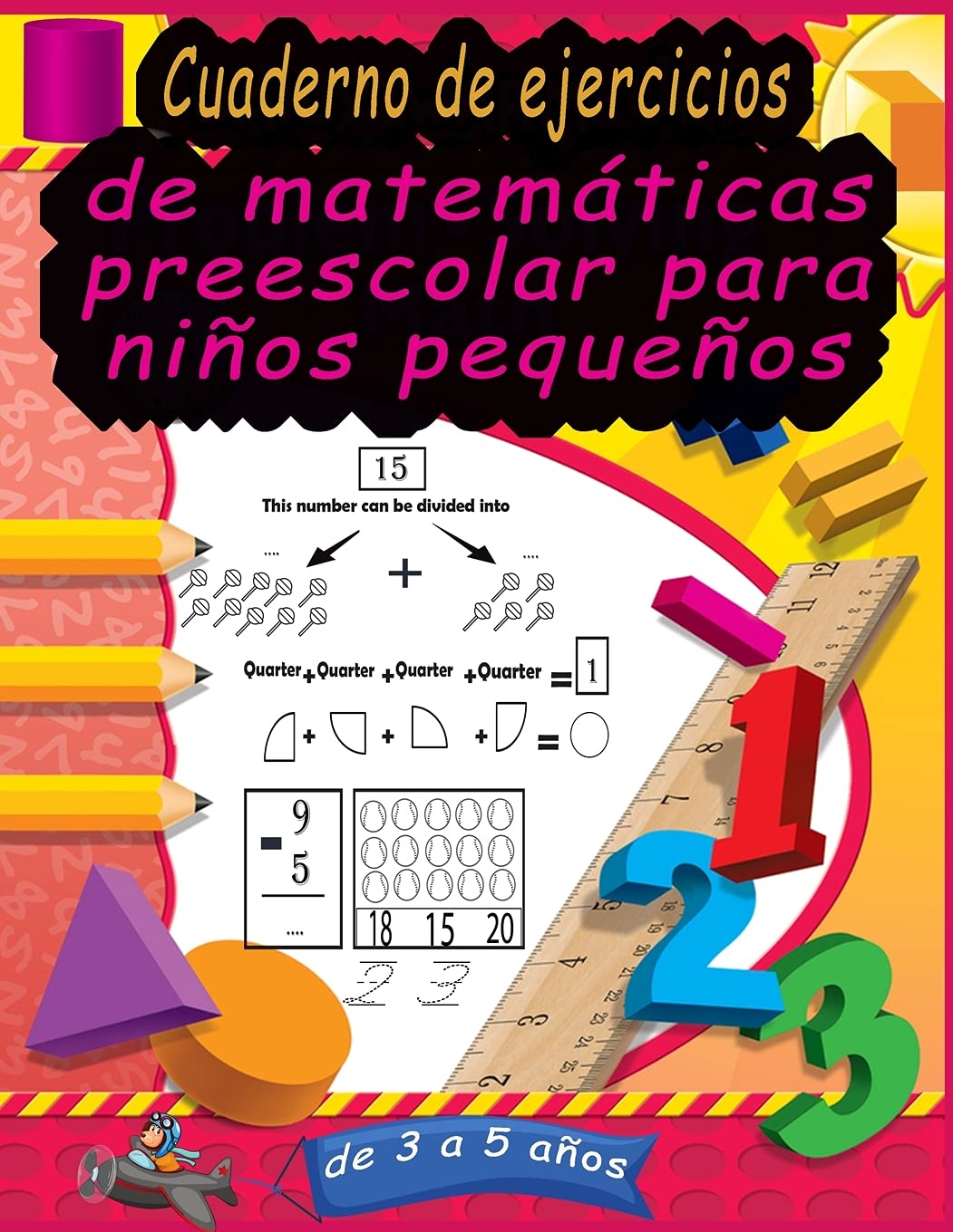 Cuaderno De Ejercicios De Matematicas Preescolar Para Ninos Pequenos De ...