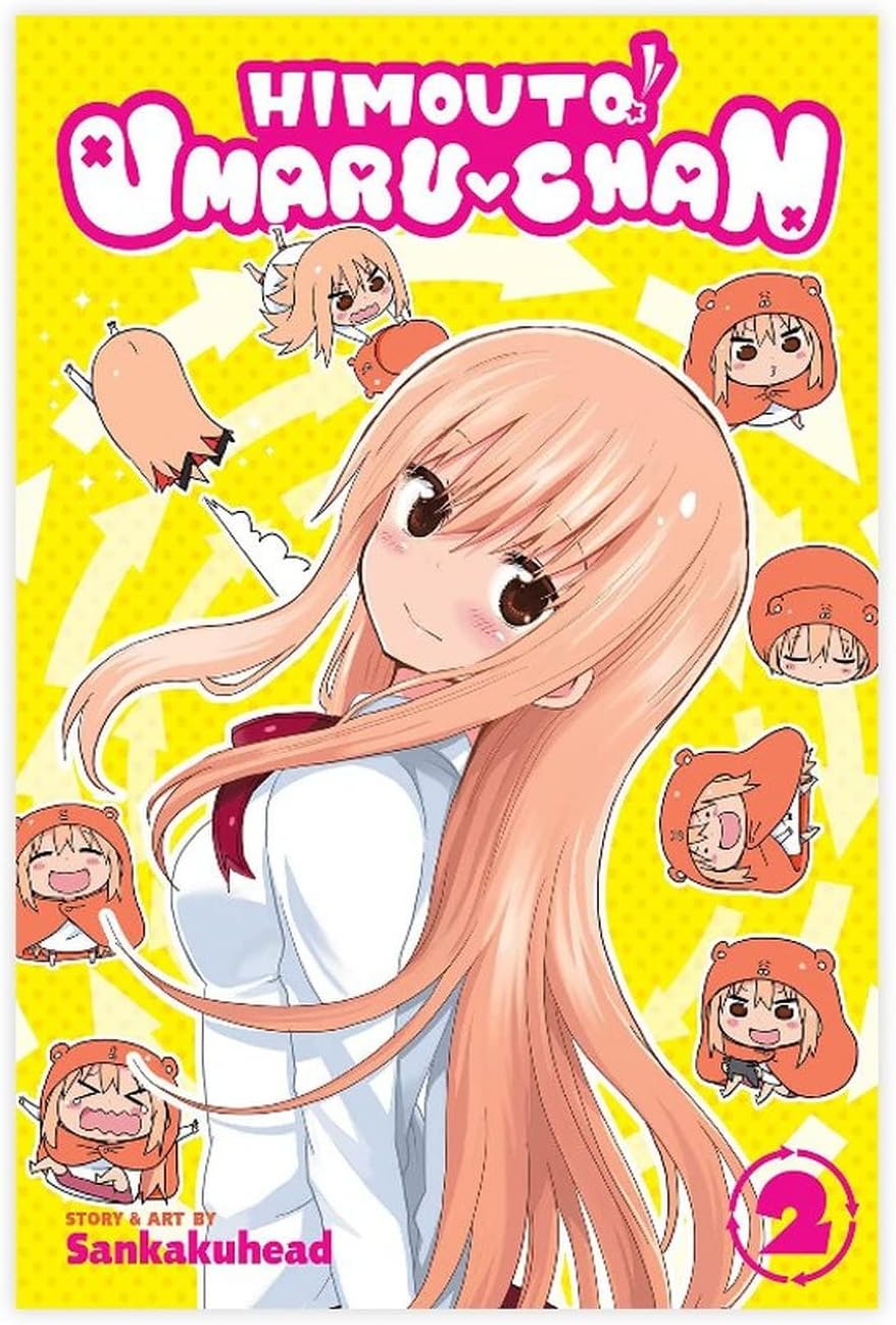 Amazon.com: Himouto Umaru Chan Comedy Anime Poster 2 Canvas Poster ...