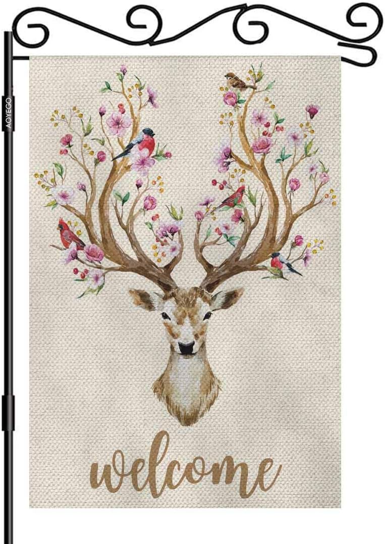 Amazon.com : AzureGreen Outdoor Decor Flag Wheel of The Year Prayer ...