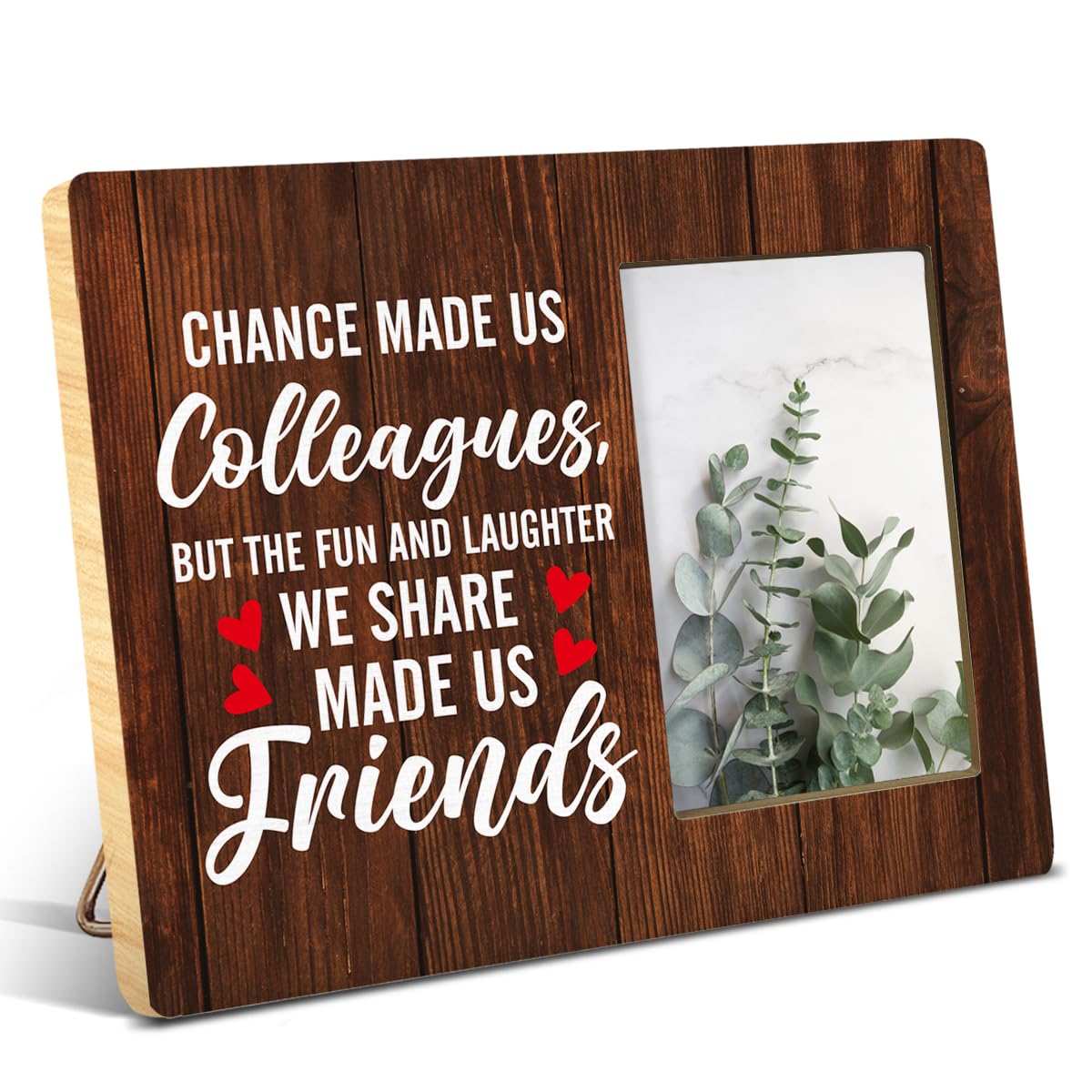 Amazon.com - NGAEAK Colleague Gifts for Women Men, Rustic Chance Made ...