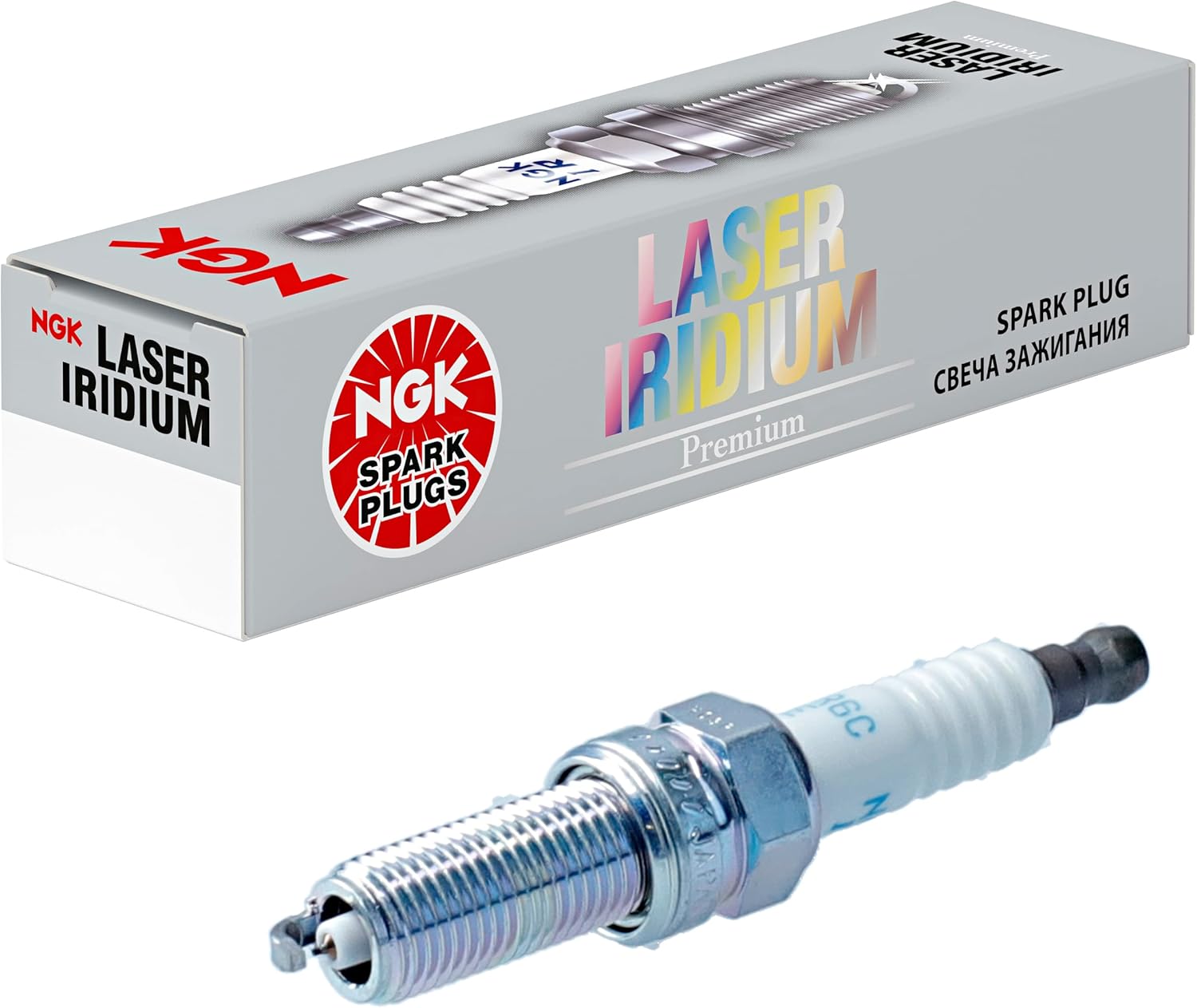 NGK Spark Plug SILKR6C10E 97098 Iridium IX : Amazon.co.uk: Automotive