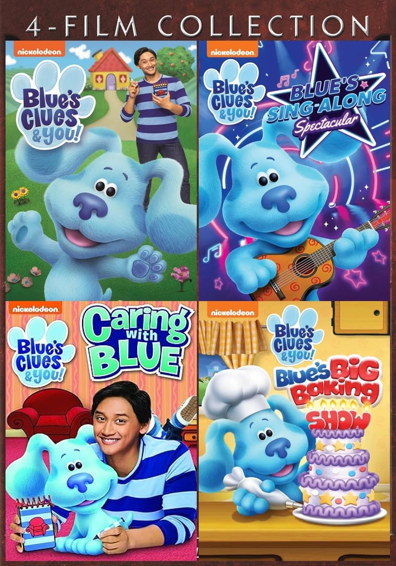 Amazon.com: Blue's Clues 4-Film Collection: Blue's Clues & You!/ Caring ...