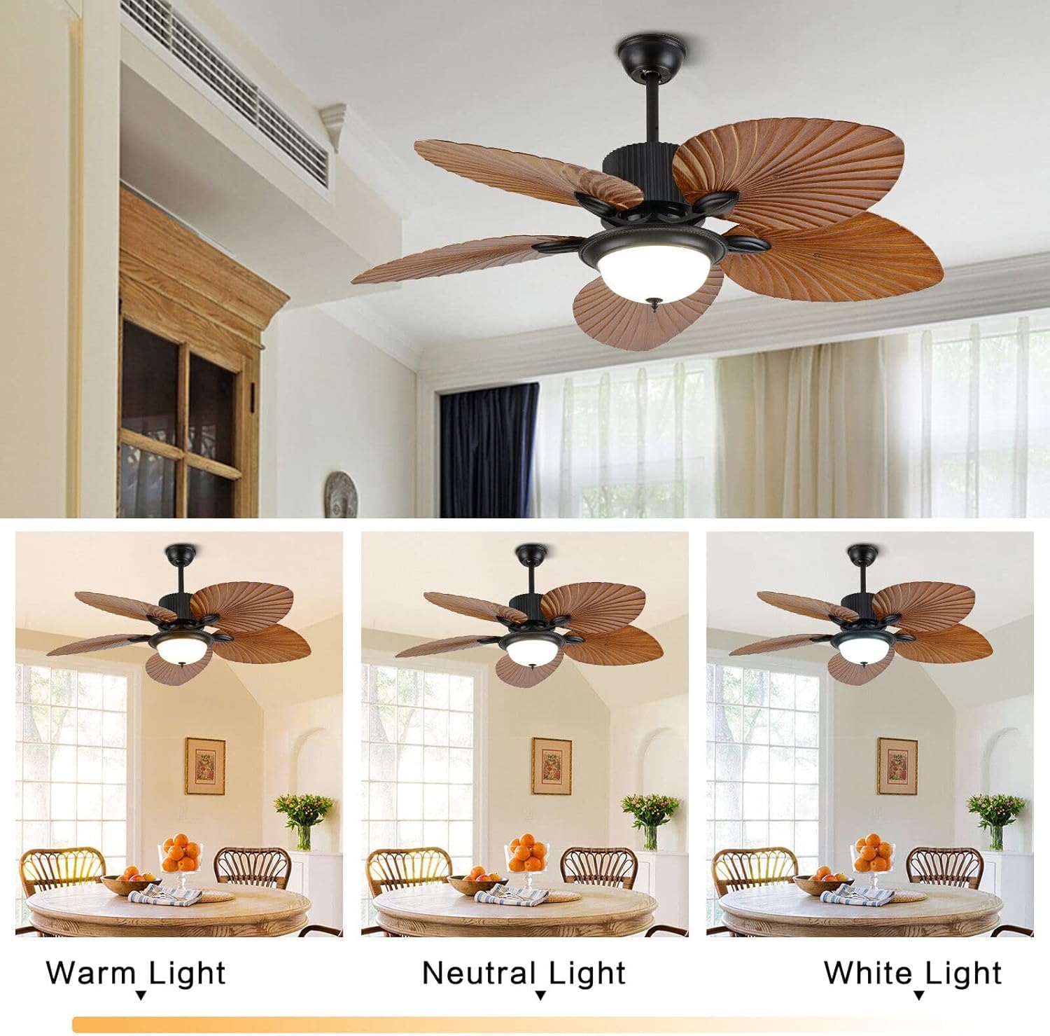 Plantation Style Ceiling Fans