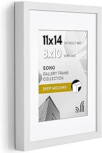 Amazon.com: Americanflat 11x14 Picture Frame with Shatter-Resistant ...