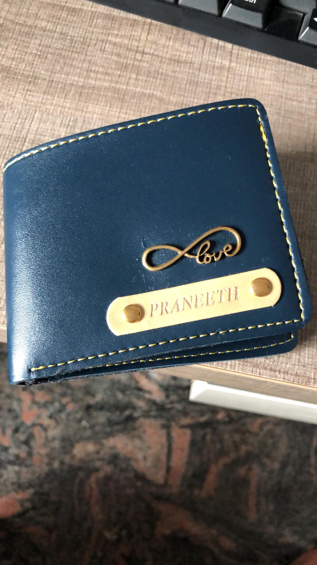 Buy The Unique Gift Studio Customised Men's Leather Wallet - Mr Leather ...