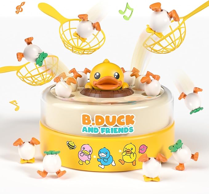 Amazon.com: B.Duck Catch and Bounce Games Toys for Kids 3-5, B.Duck ...