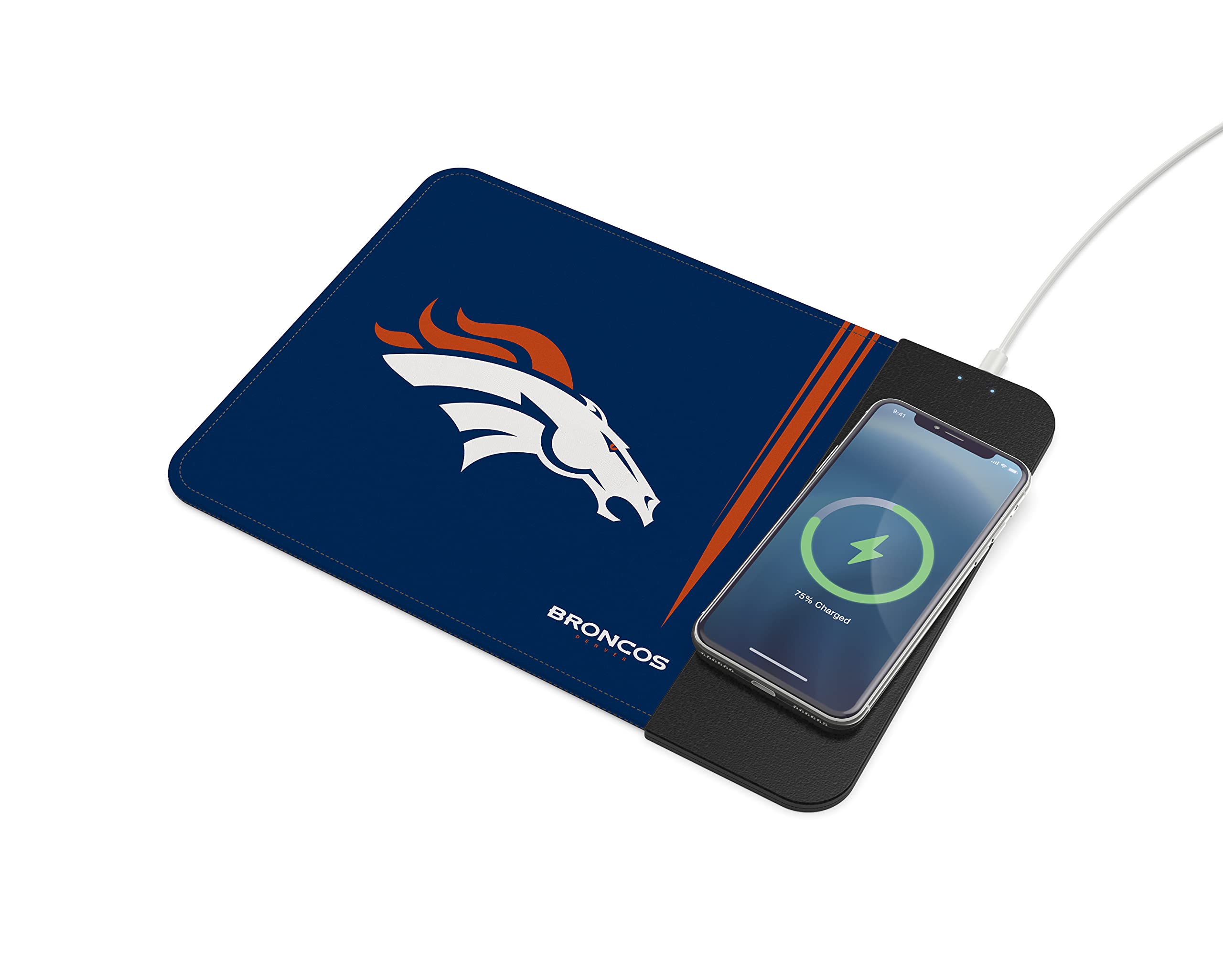Snapklik.com : SOAR NFL Wireless Charging Mouse Pad