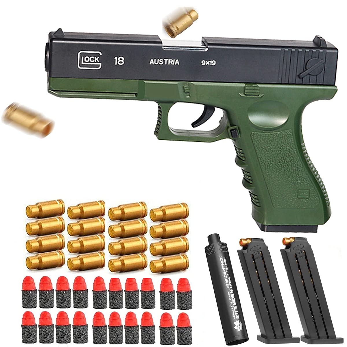 Shell Ejection Soft Bullet Toy Gun 1 1 Real Dimensions | Desertcart Sri ...