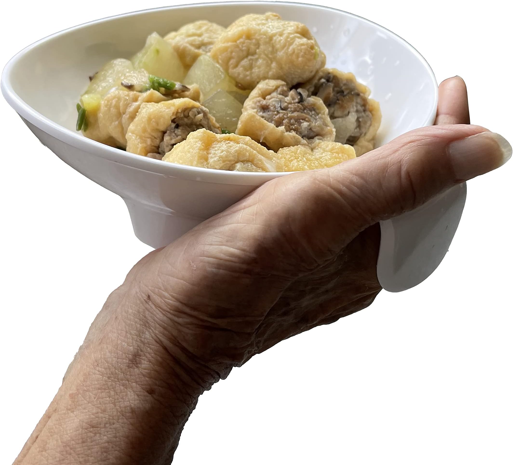 Amazon.com: Maxcheck 2 Sets Bowl and Plate Adaptive Utensils Set 1 Set ...